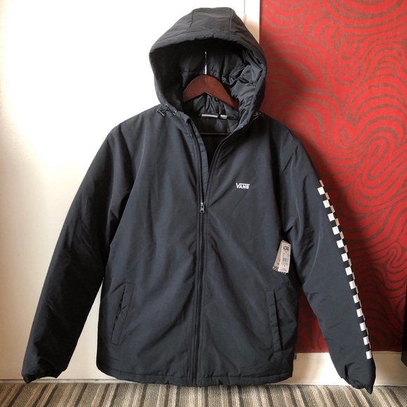Vans | Jackets & Coats | Brand New Vans Black Mens Winter Jacket | Poshmark